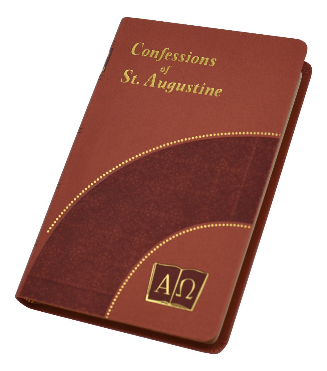 CONFESSIONS OF ST AUGUSTINE DURALUX COVER BURGUNDY | St Monica's ... CONFESSIONS OF ST AUGUSTINE DURALUX COVER BURGUNDY | St Monica's ...